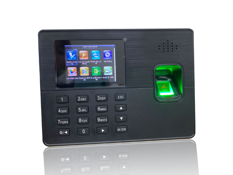 Máy chấm công vân tay Ronald jack K14 giá khuyến mại cực tốt